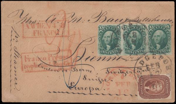 Stamp Auction - United States 19th Century Stamps and Postal History ...