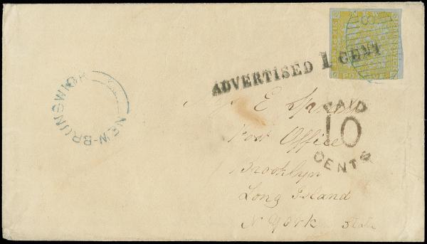 Stamp Auction - British Commonwealth Stamps and Covers new brunswick ...