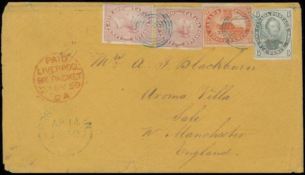 Stamp Auction - British Commonwealth Stamps and Covers Canada - Postal ...