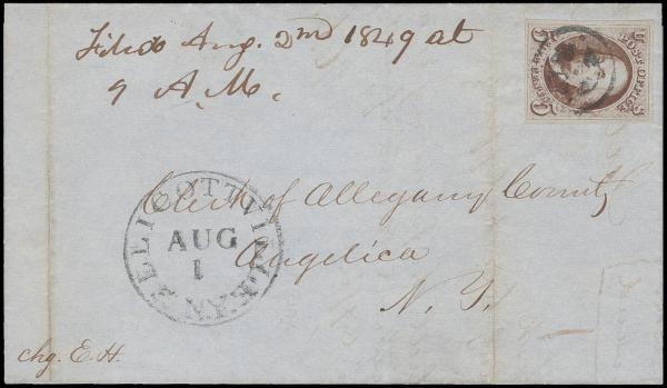 Stamp Auction - united states postal history 1847 Issue Covers - Sale ...