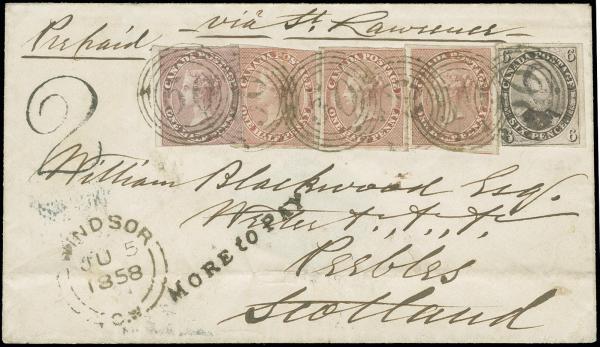 Stamp Auction - British Commonwealth Stamps and Covers Canada - Postal ...