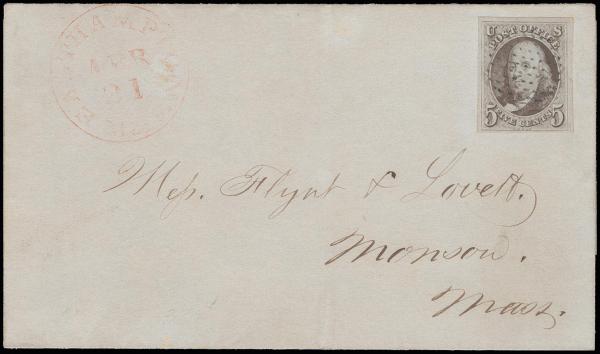 Stamp Auction - united states postal history 1847 Issue Covers - Sale ...