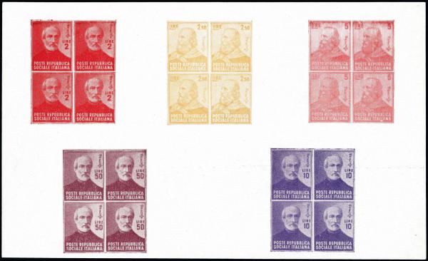 Stamp Auction - Foreign Stamps and Covers italian social republic ...